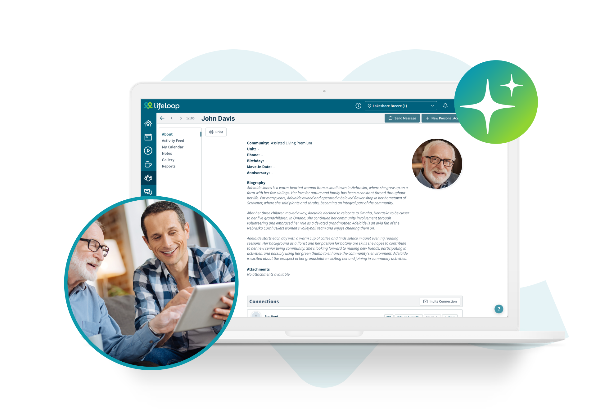 AI-enhanced resident onboarding for senior living | LifeLoop